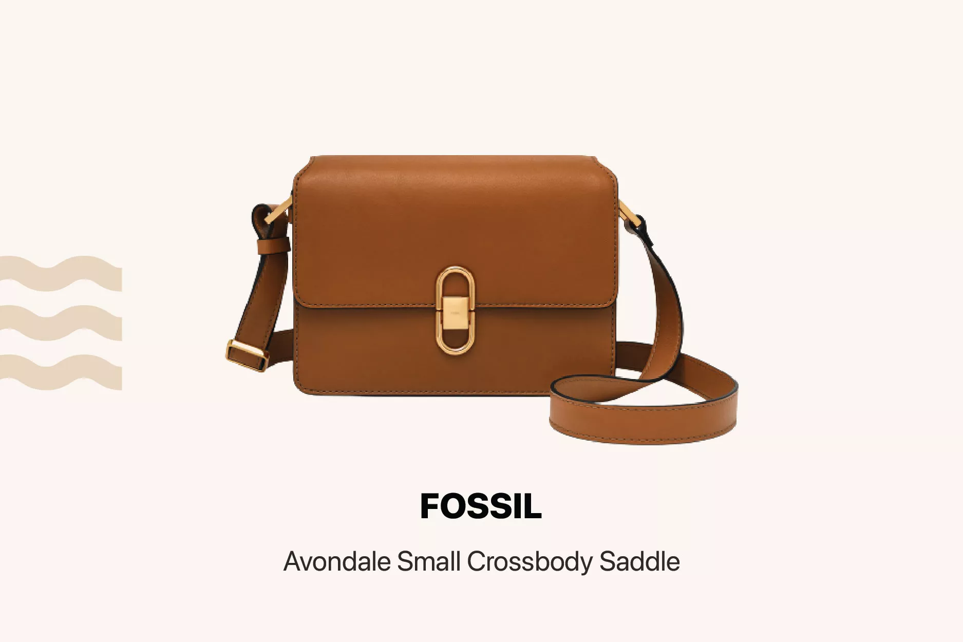 7 Tas Fossil Selempang Cokelat yang Bikin Tampilan Berkelas