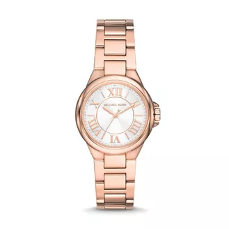 Camille Three-Hand Rose Gold-Tone Stainless Steel Watch - MK7256