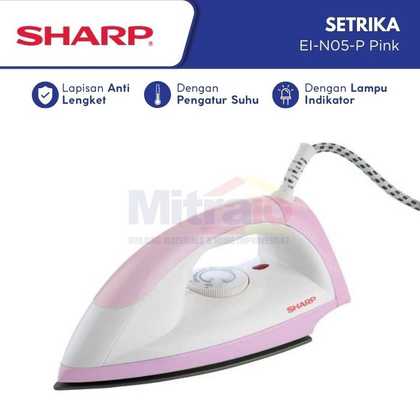Sharp Setrika Kering EI-N05-P Pink