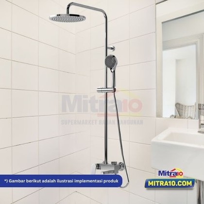 Jual Toto Shower Tiang Kolom + Kran Shower TX493SRS