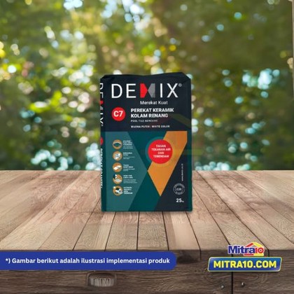 Jual Demix Perekat Kolam Renang C7 25 Kg Putih