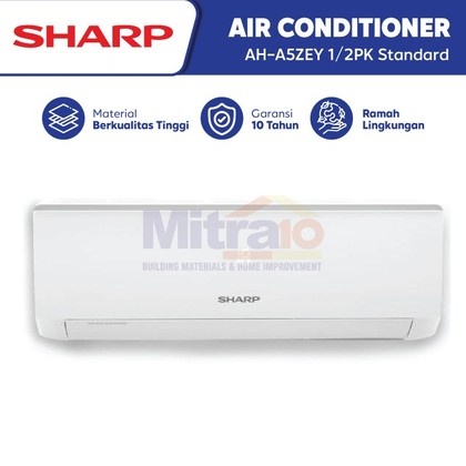 Jual Sharp Ac Split Standar AH-A5ZEY 1/2 Pk