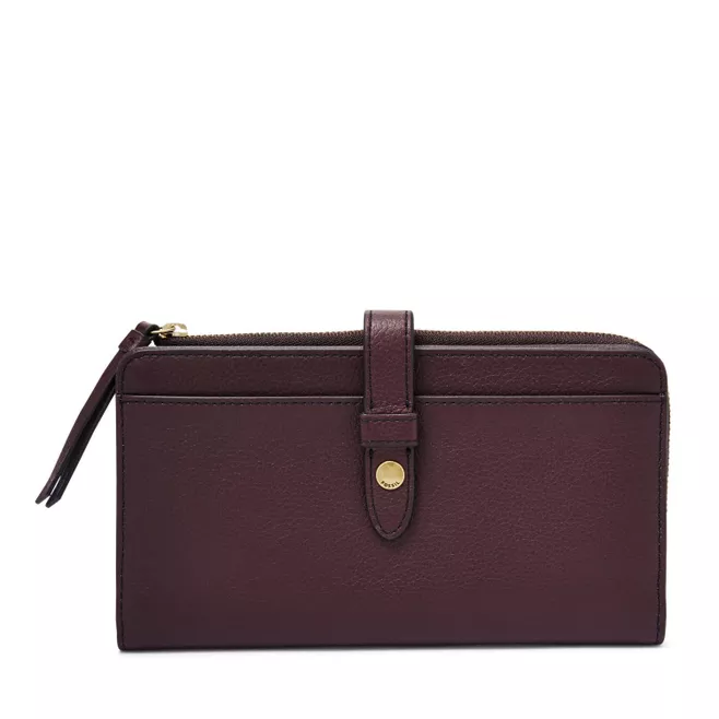 Fiona Tab Clutch Fig