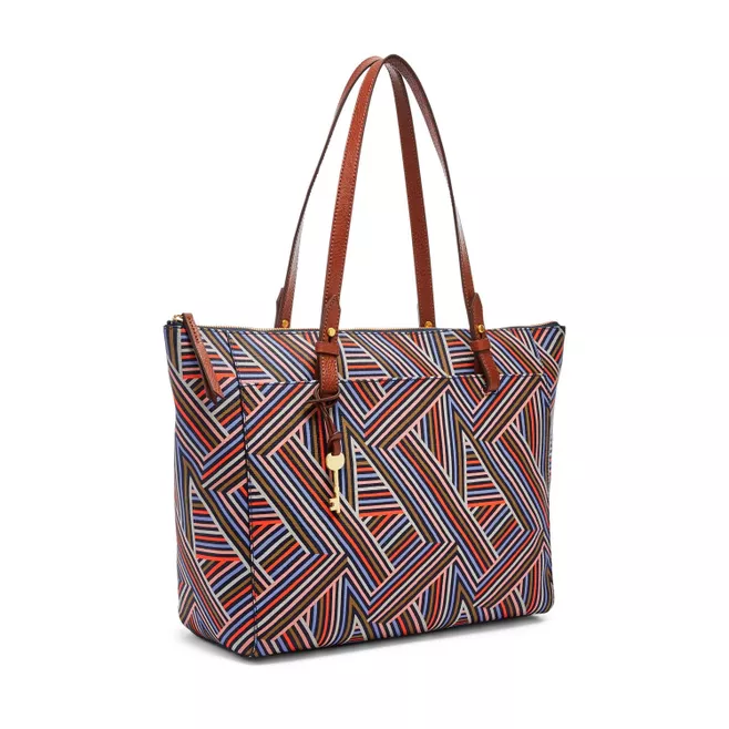 Rachel Tote with Zipper Multi